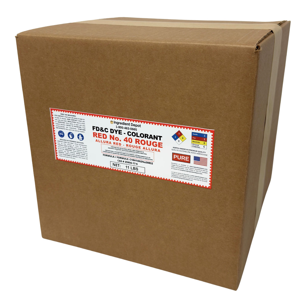 Red No. 40 FD&C Dye (Allura Red) – Ingredient Depot