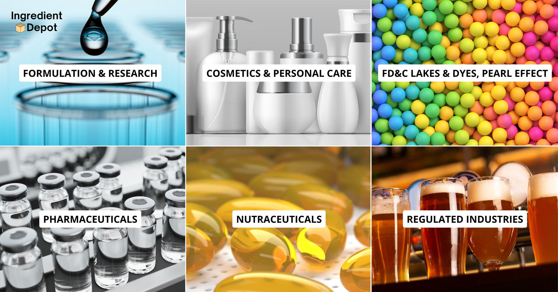 Ingredient Depot | Shipping Chemicals, Ingredients, and Raw Materials