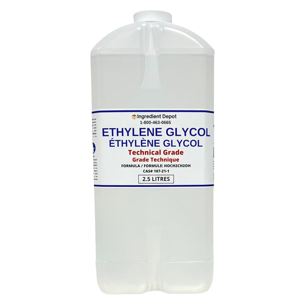Ethylene Glycol 100% Technical Grade 2.5 litres - Ingredient Depot